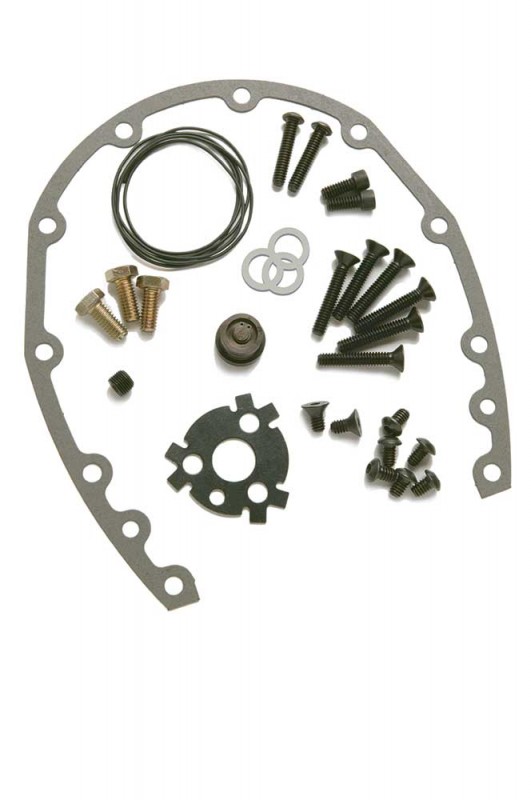 SB Chevy 90° V8, V6 timing cover – Clear | CVR High Performance Racing ...